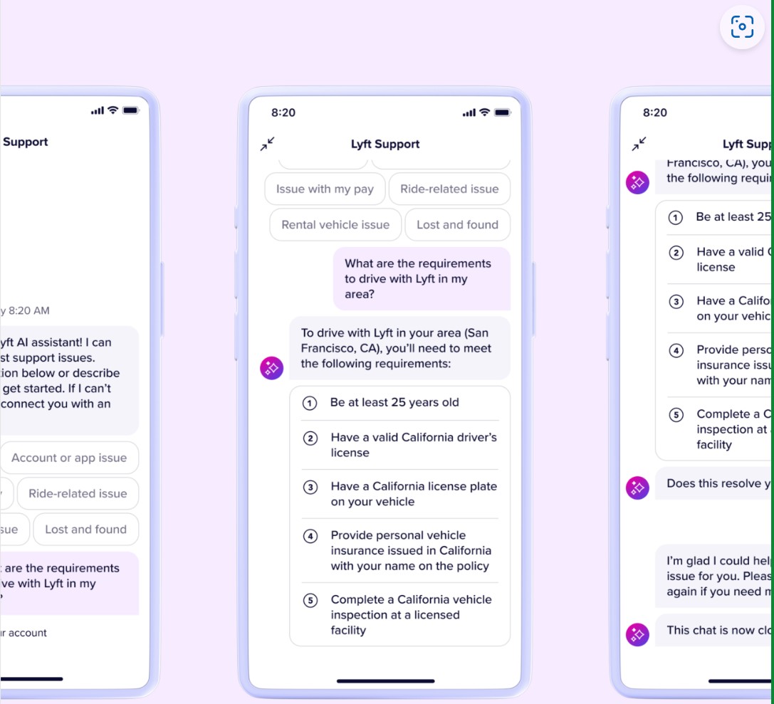 Новый помощник клиентов Lyft на базе искусственного интеллекта создан ...