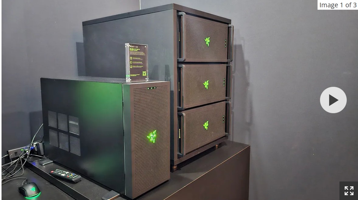 Razer представляет игровой ИИ-пилот Project Ava и игровое кресло ...