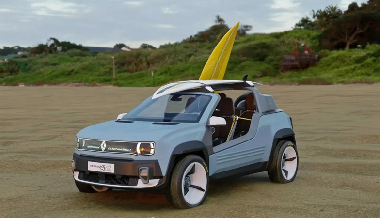 Дешевый электромобиль Renault 4 E-Tech превратили в пляжный багги | Форум MMGP