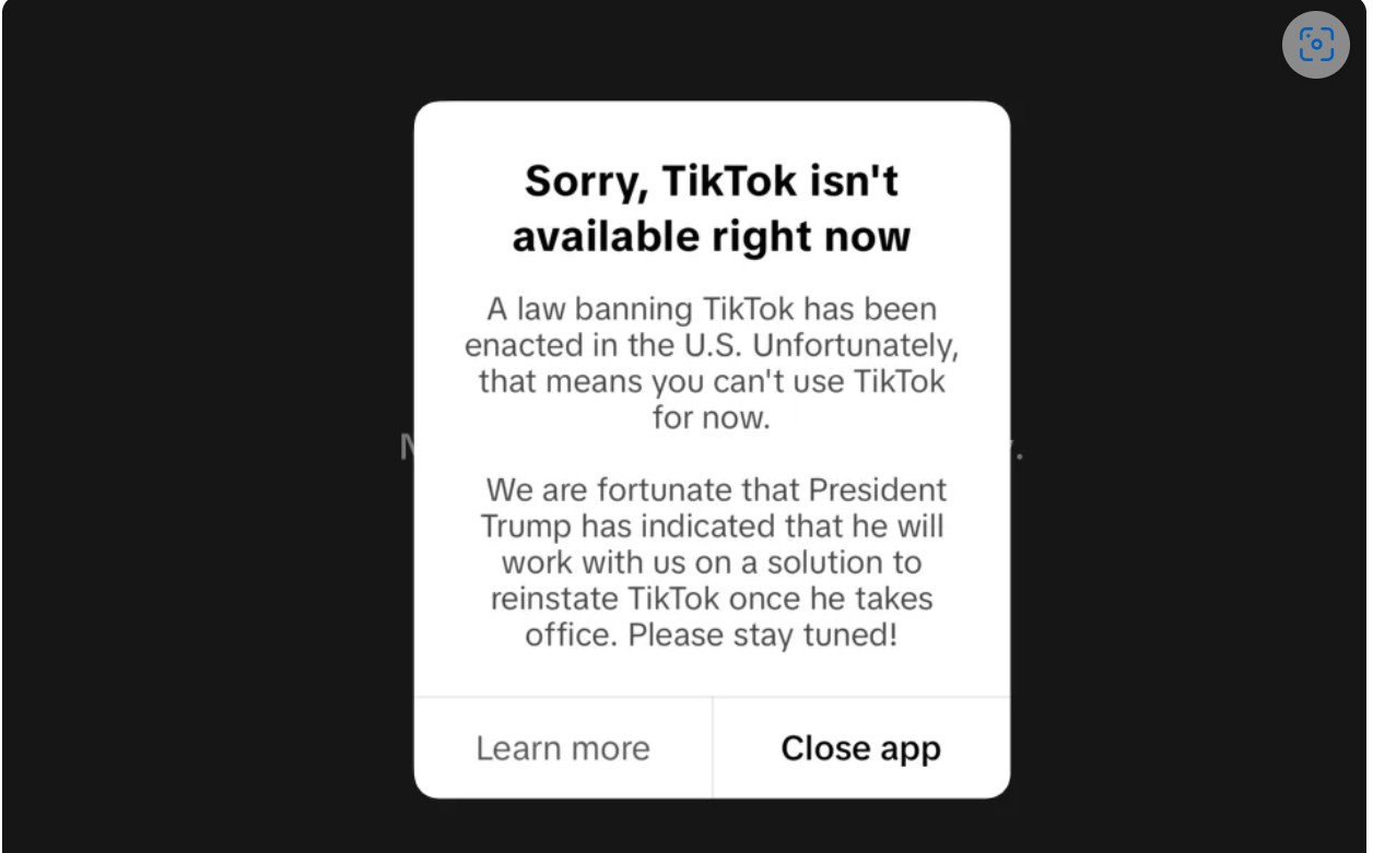 TikTok больше не доступен в США | Форум MMGP